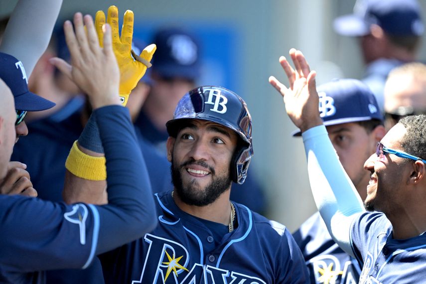 MLB: José Caballero lideró triunfo de los Rays en el Yankee Stadium