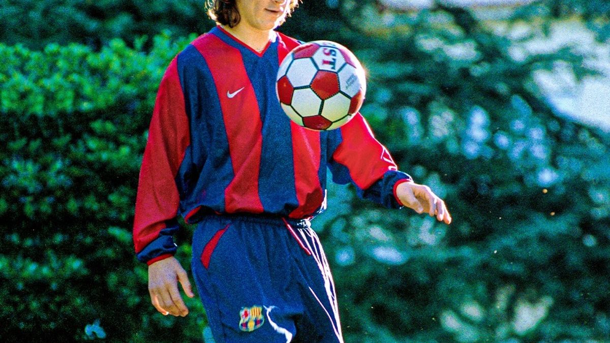 Lionel Messi iniciaba su historia de amor en el FC Barcelona en el año 2000
