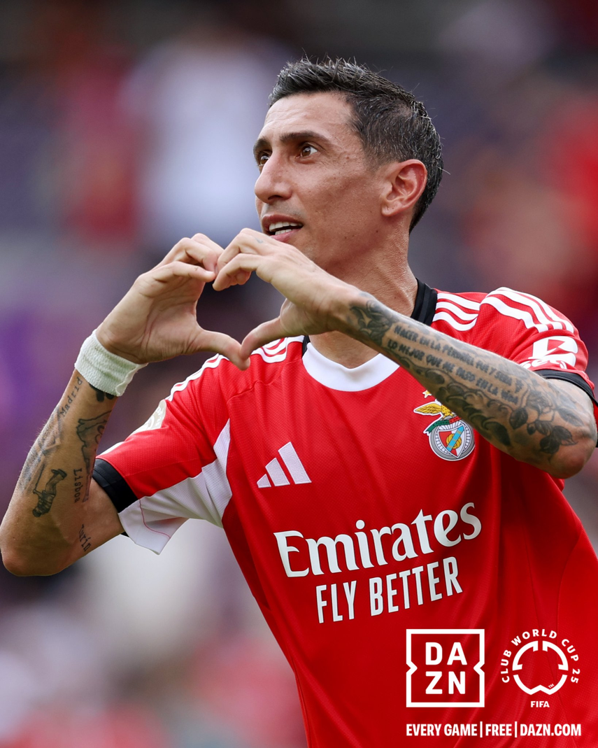 Mundial de Clubes 2025: Ángel Di María lideró el triunfo del Benfica ...