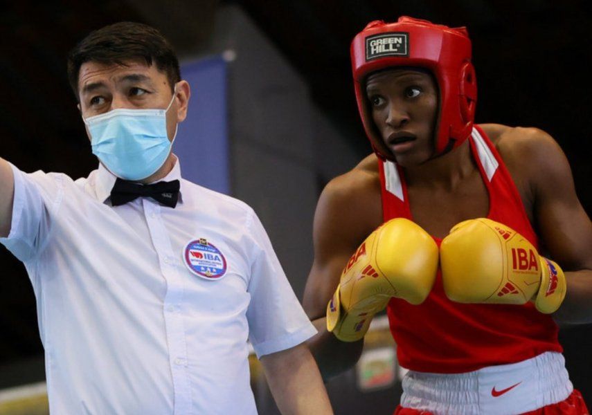 Atheyna Bylon gana la medalla de plata en el Strandja Tournament