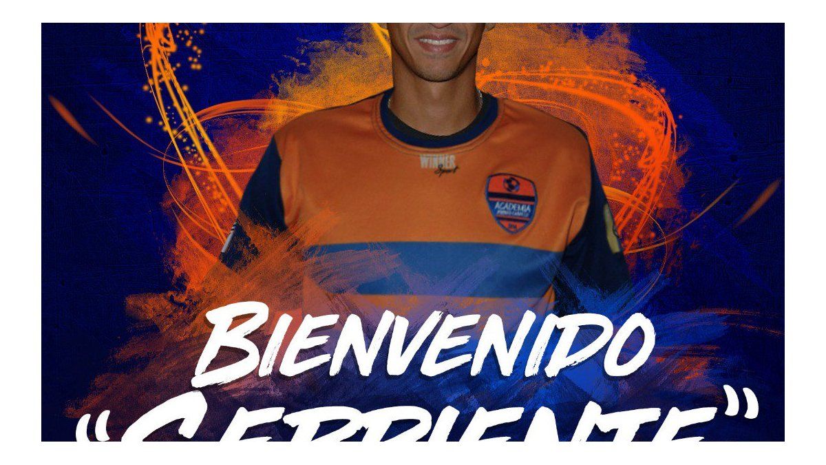 Rolando Escobar es nuevo jugador de la Academia Puerto Cabello