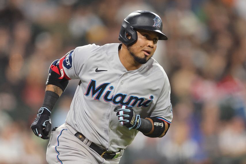 MLB: Luis Arráez tuvo noche perfecta en 5 turnos a la ofensiva