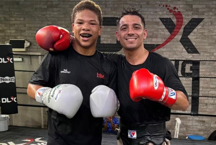 La joven estrella Curmel Moton entrena junto al campeón mexicano El ...