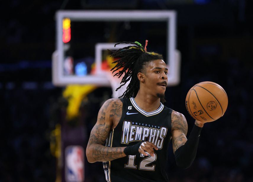 NBA: El base de Memphis Ja Morant es suspendido 25 partidos