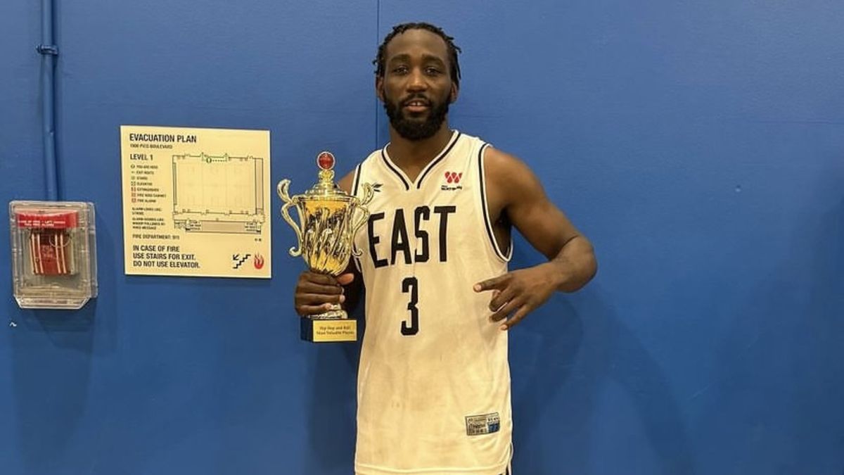 Terence Crawford consiguió premio MVP en partido benéfico de Basketball