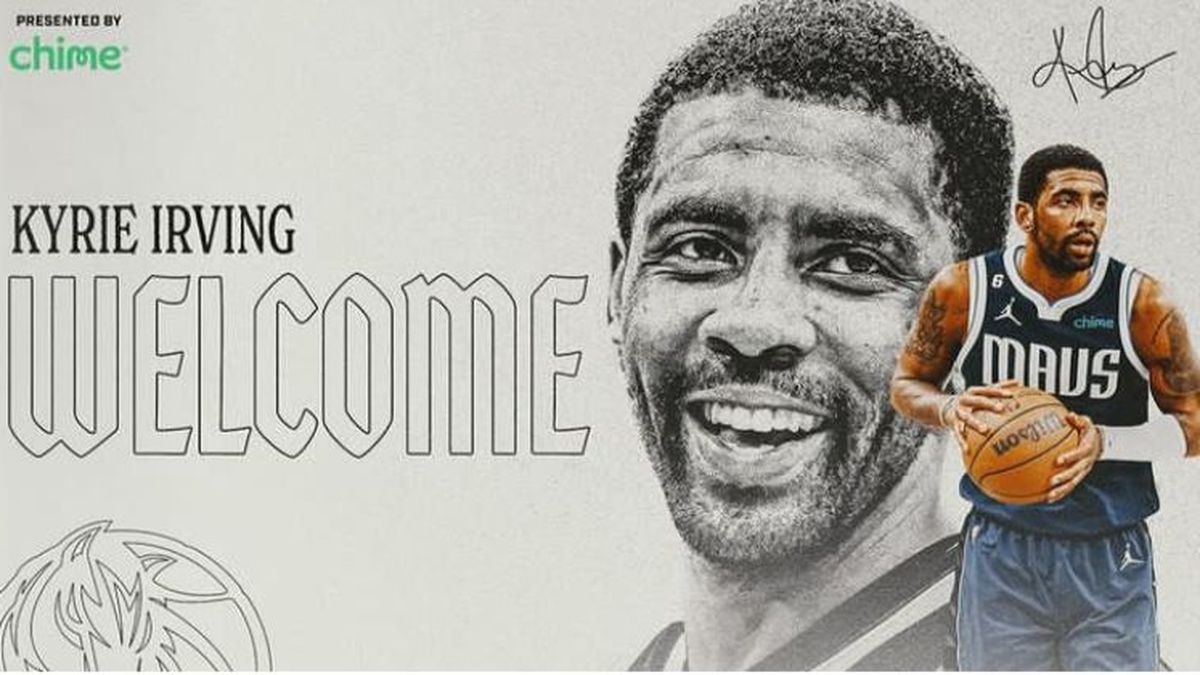 NBA: Kyrie Irving llega a los Dallas Mavericks