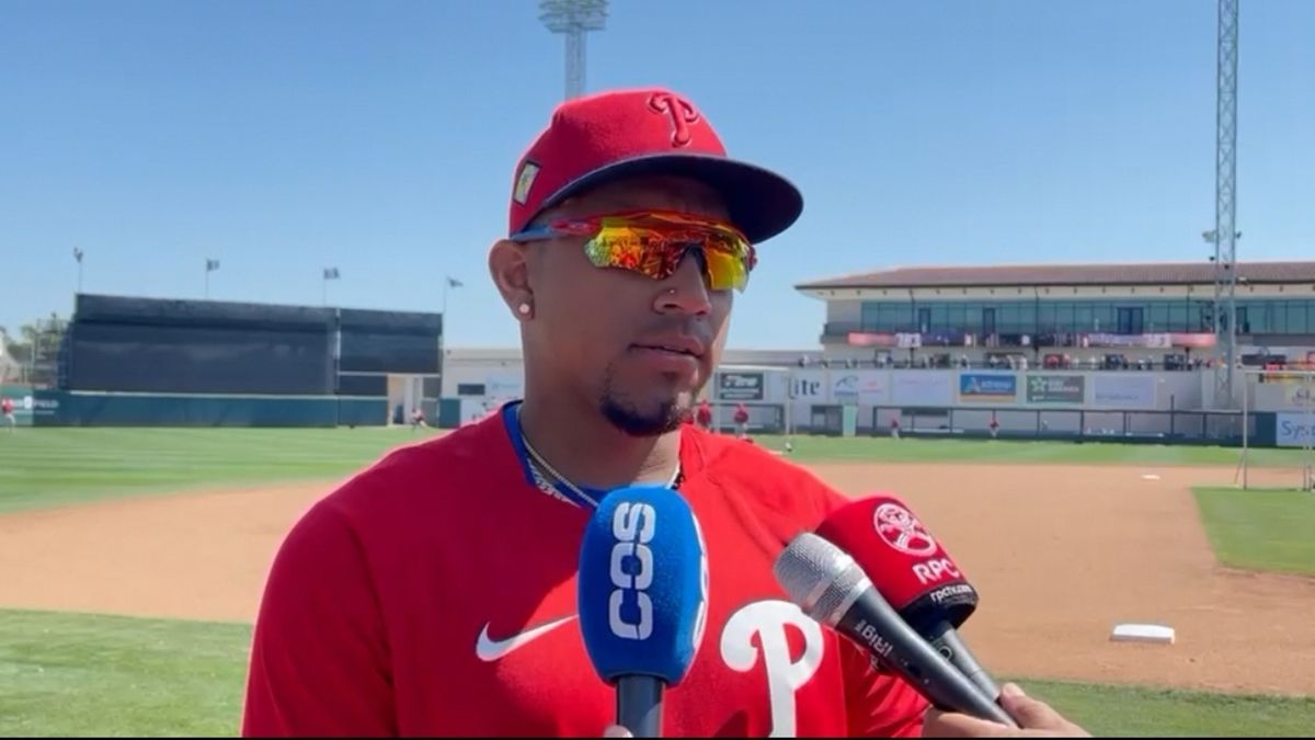 Johan Camargo enfocado en su primera temporada con los Phillies