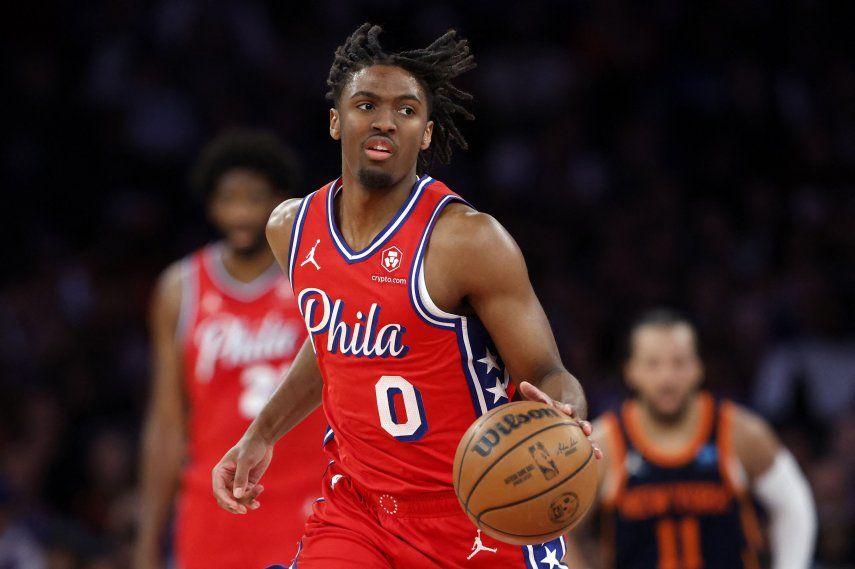 NBA: Tyrese Maxey es nombrado jugador con mayor progreso en el 2023-24