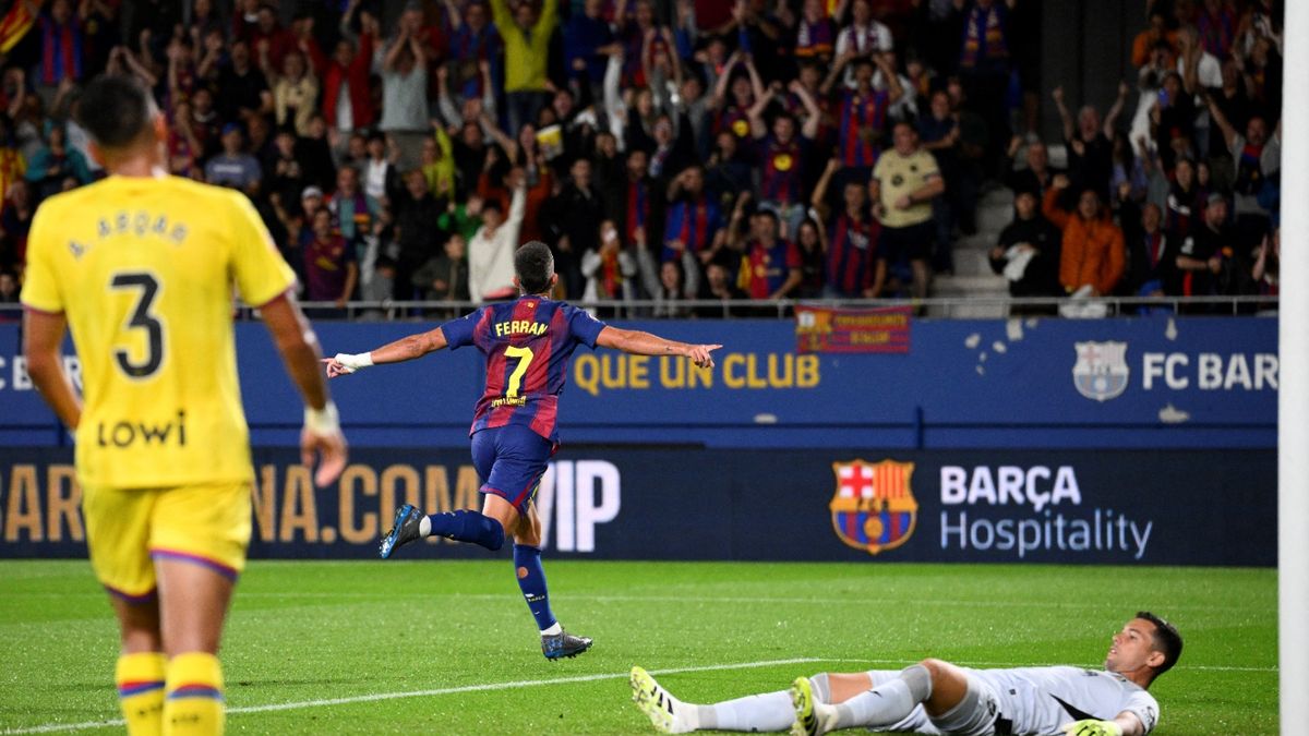 Doblete de Ferran Torres impulsó al FC Barcelona sobre el Getafe