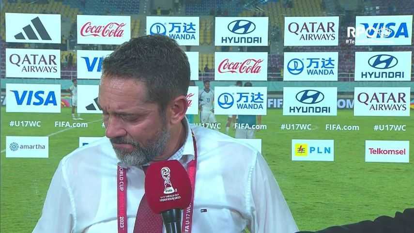 Mundial Sub-17: Mike Stump rompe en llanto y envía emotivo mensaje a Panamá