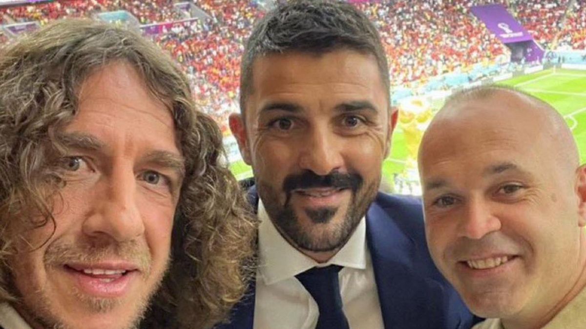 Qatar 2022: Leyendas culés presentes en el España vs Alemania