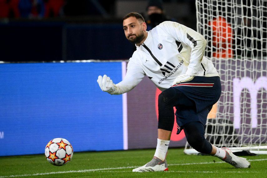 El portero del PSG Gianluigi Donnarumma positivo al Covid