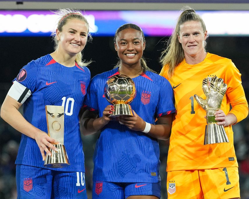 Copa Oro W 2024: Estados Unidos y Canadá lideran premios individuales