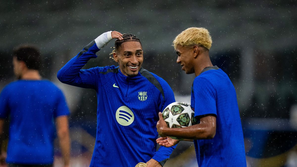 Alineación del FC Barcelona para enfrentar al Inter de Milán