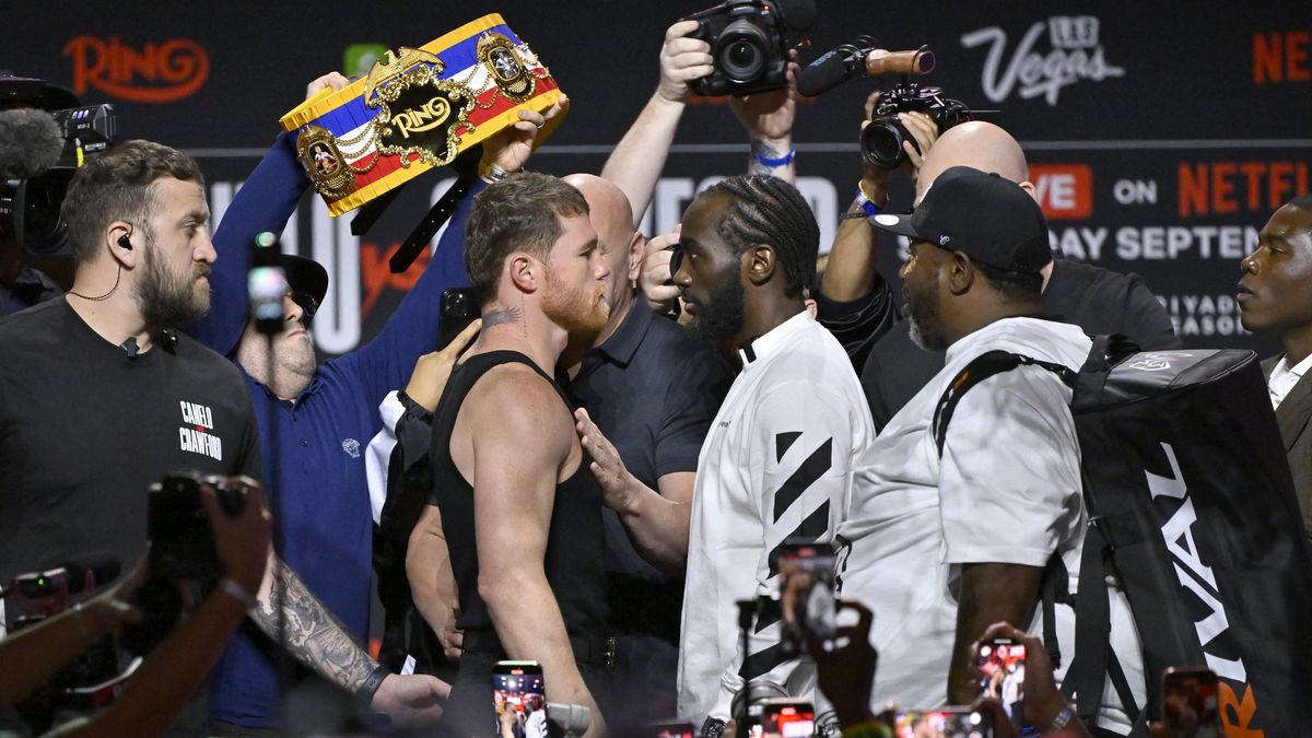 Saúl Canelo Álvarez y Terence Crawford cumplieron en la báscula