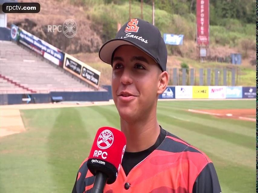 Adrian Montero iguala récord de imparables en el Béisbol Juvenil