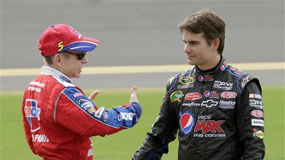 Martin gana pole a Bayne para las 400 Millas de Daytona