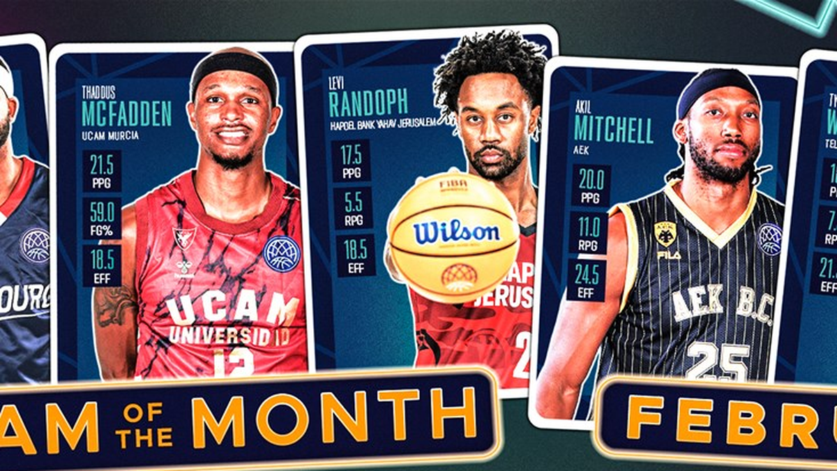 Panameño Akil Mitchell fue elegido jugador del mes en la Basketball ...