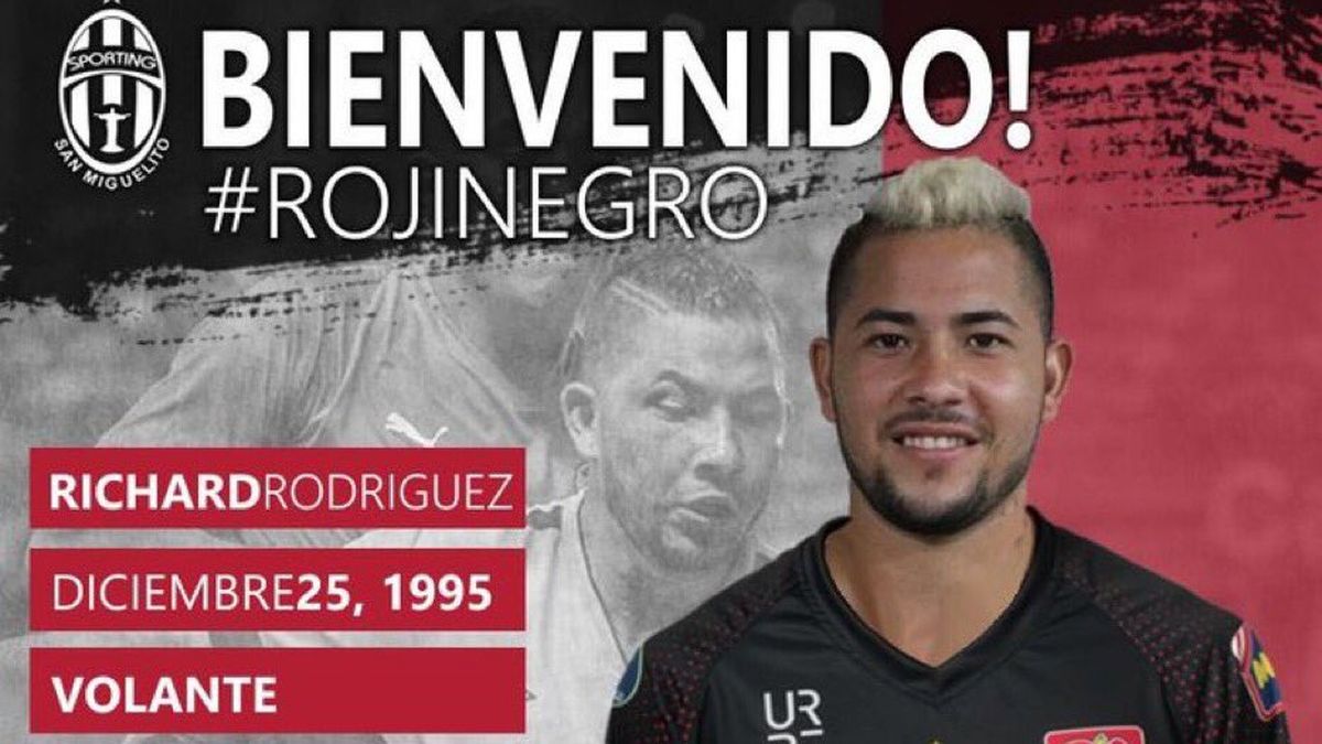 Richard Rodríguez ficha por el Sporting San Miguelito
