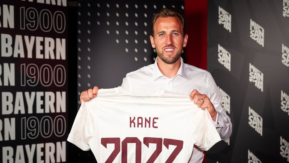 Harry Kane es nuevo jugador del Bayern Múnich