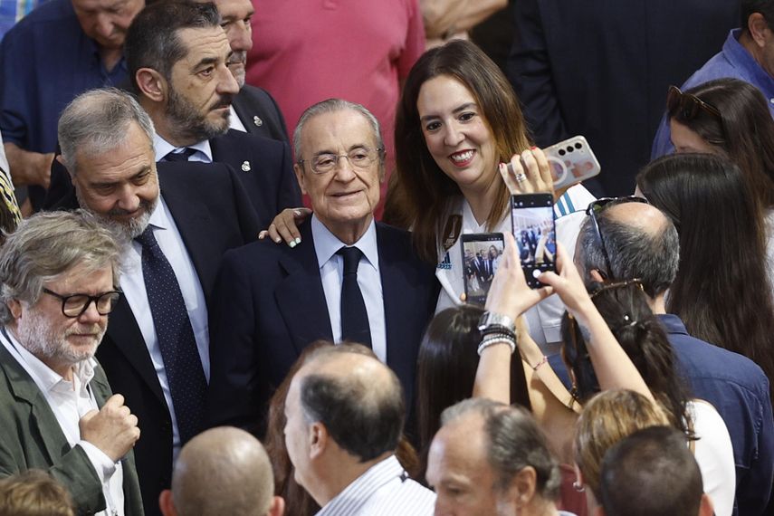 Florentino Pérez sigue al mando de la presidencia del Real Madrid