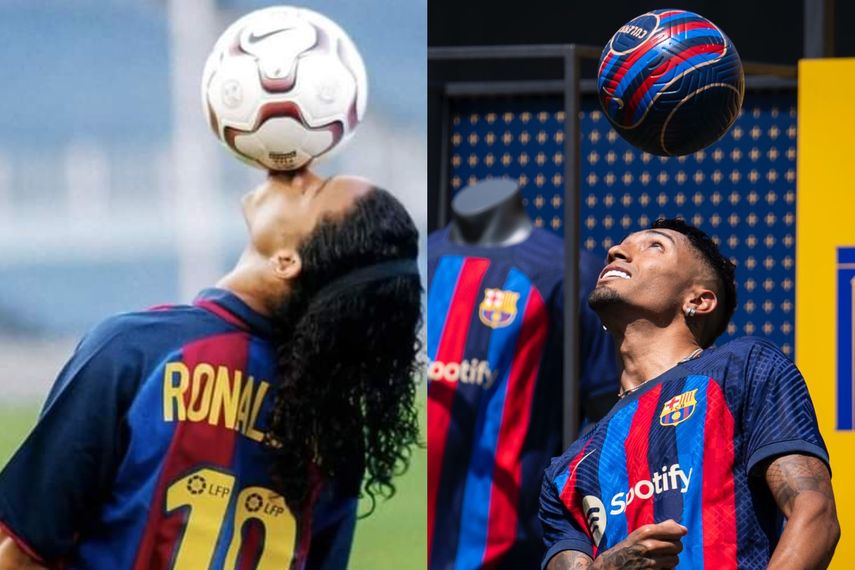 Ronaldinho, la inspiración de Raphinha para llegar al FC Barcelona