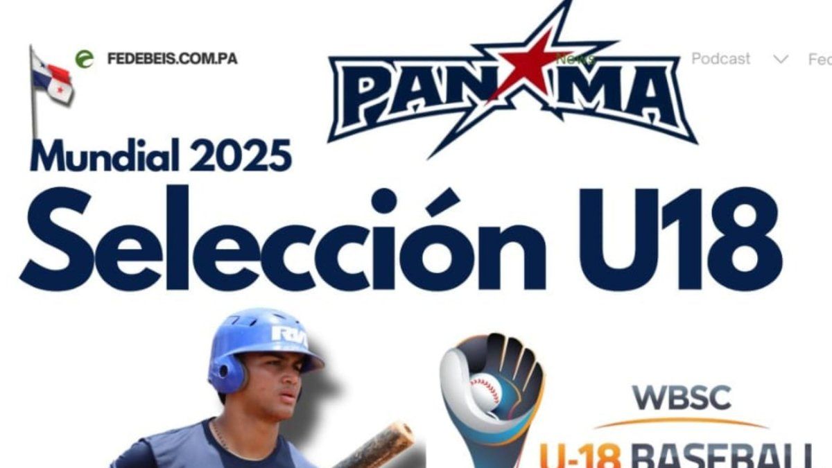 Copa Mundial de Béisbol U18: Panamá revela lista de 20 jugadores