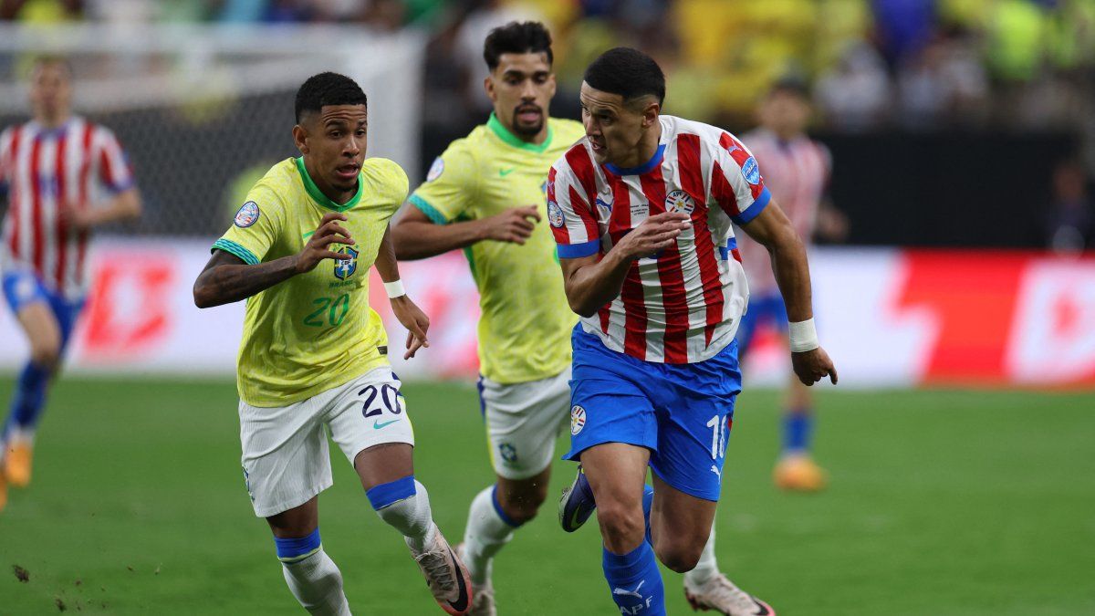 Copa América 2024: Así fue el triunfo de Brasil sobre Paraguay