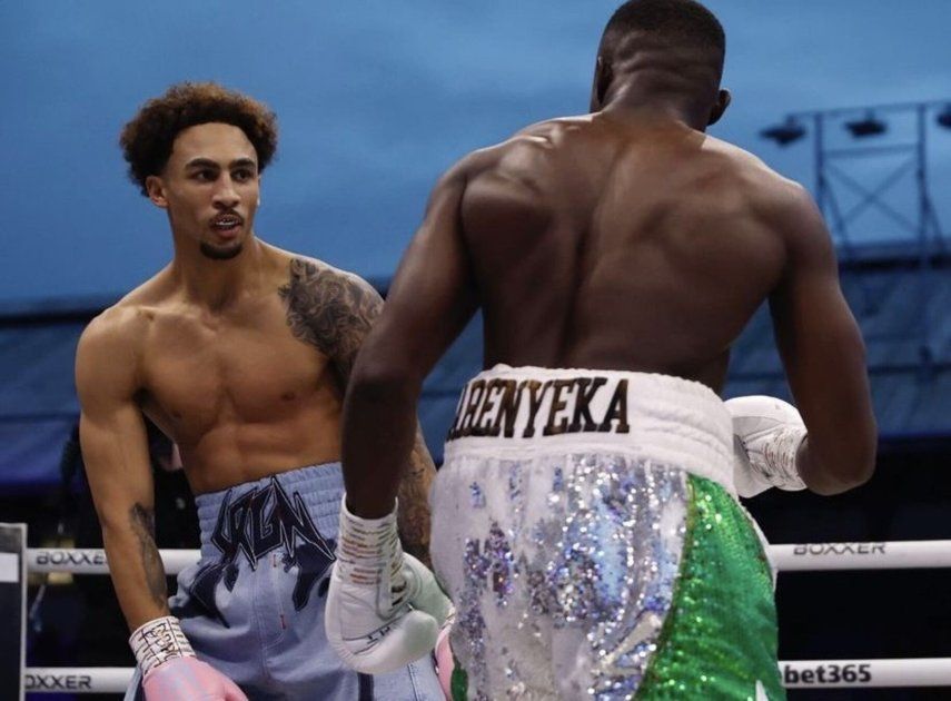 Ben Whittaker mostró nuevamente sus cualidades en triunfo ante Ezra ...