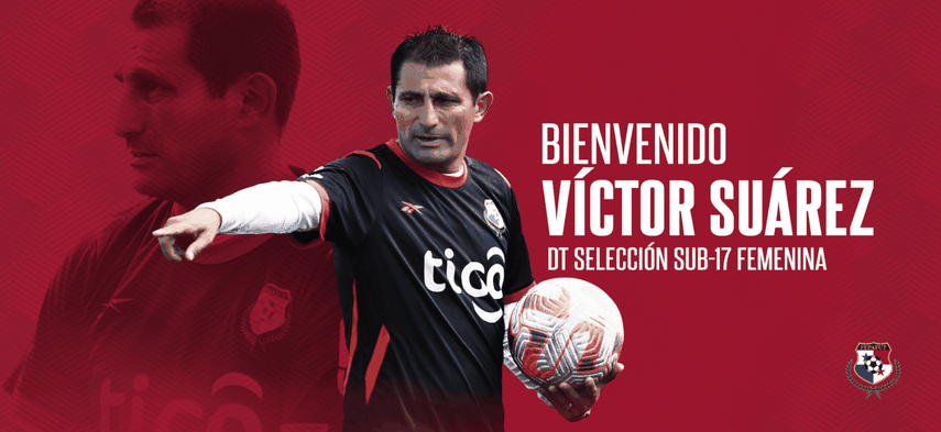Panamá Femenina: Víctor Suárez es nuevo DT de la Sub-17
