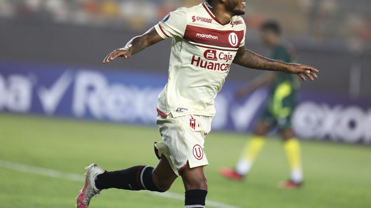 Alberto Negrito Quintero anotó en Copa Libertadores con la U