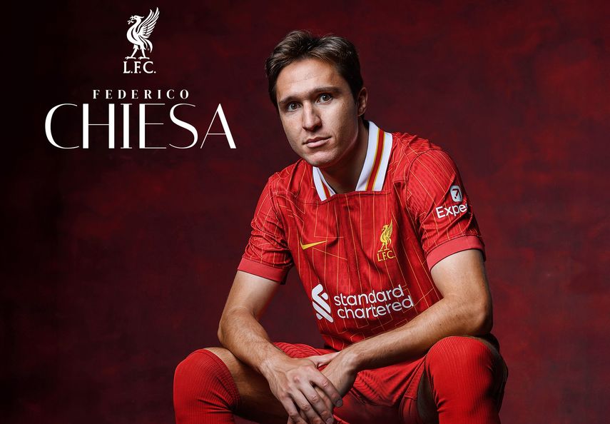 Federico Chiesa es anunciado oficialmente como fichaje del Liverpool