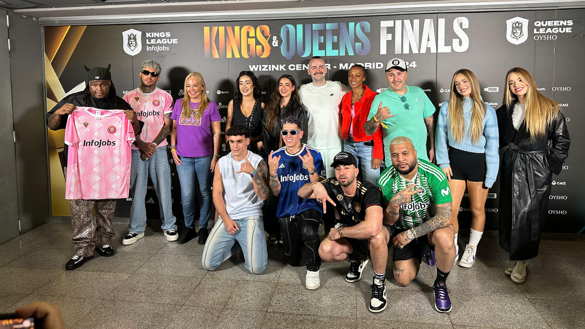 Sech y Dímelo Flow dijeron presente en la Kings League