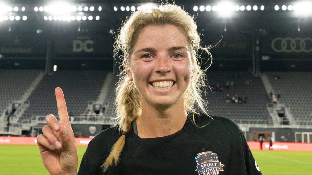 Riley Tanner debutó con asistencia en el Washington Spirit de USA