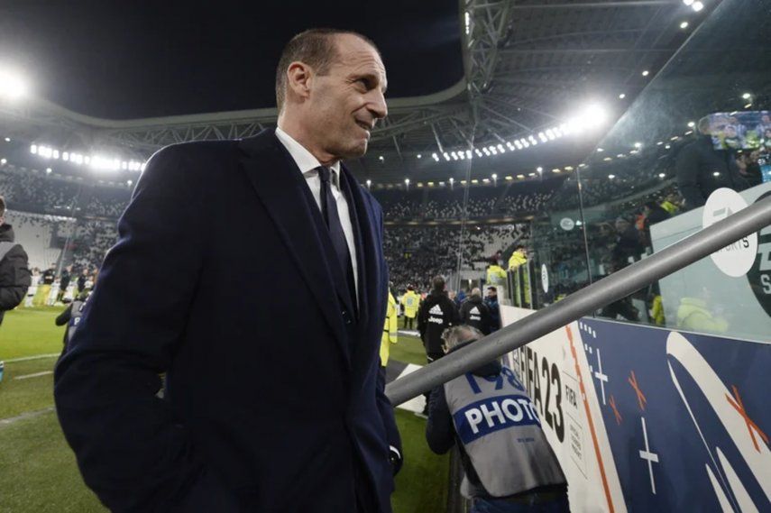 Massimiliano Allegri tiene como objetivo salvar a la Juventus