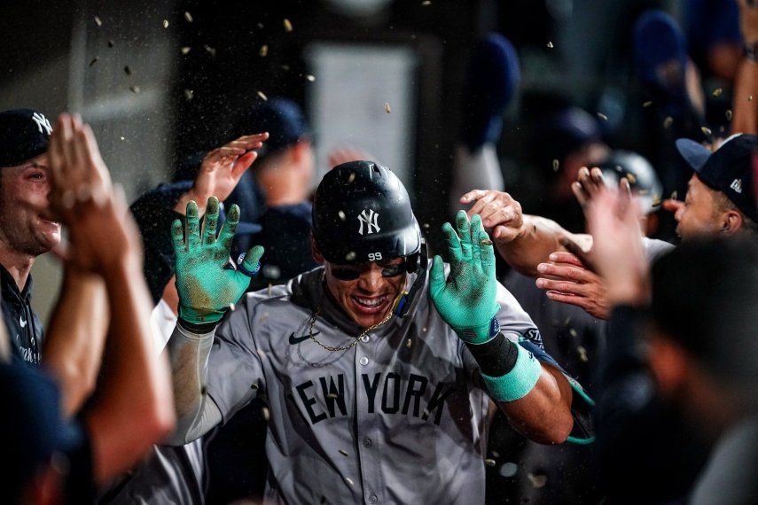 MLB: Aaron Judge se convirtió en el jugador más rápido en llegar a los ...