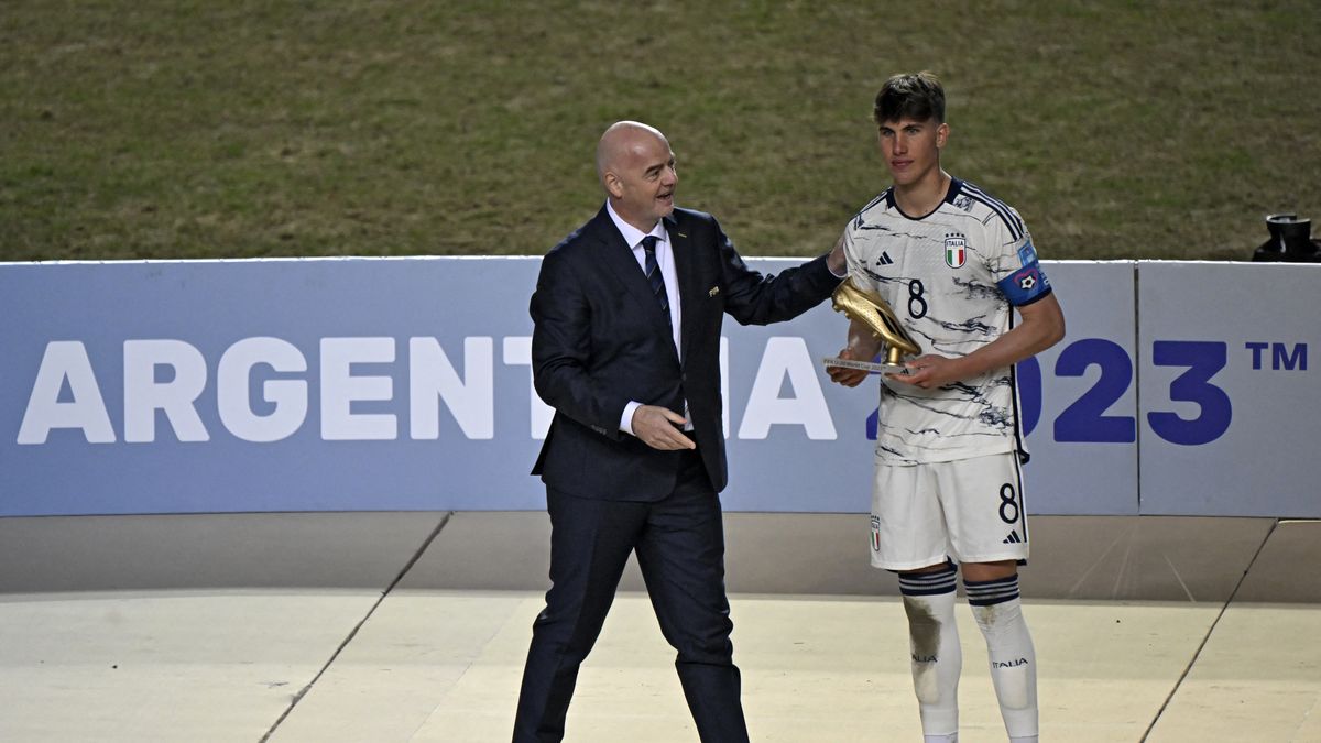 Mundial Sub-20: Cesare Casadei y su brillante torneo para ser el Balón ...