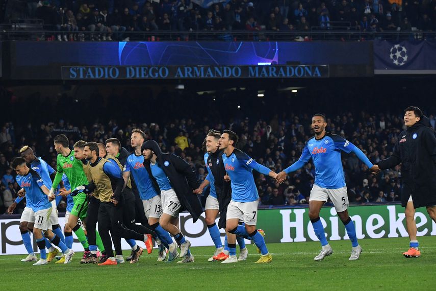 Champions League: El Napoli y una histórica clasificación a cuartos de ...