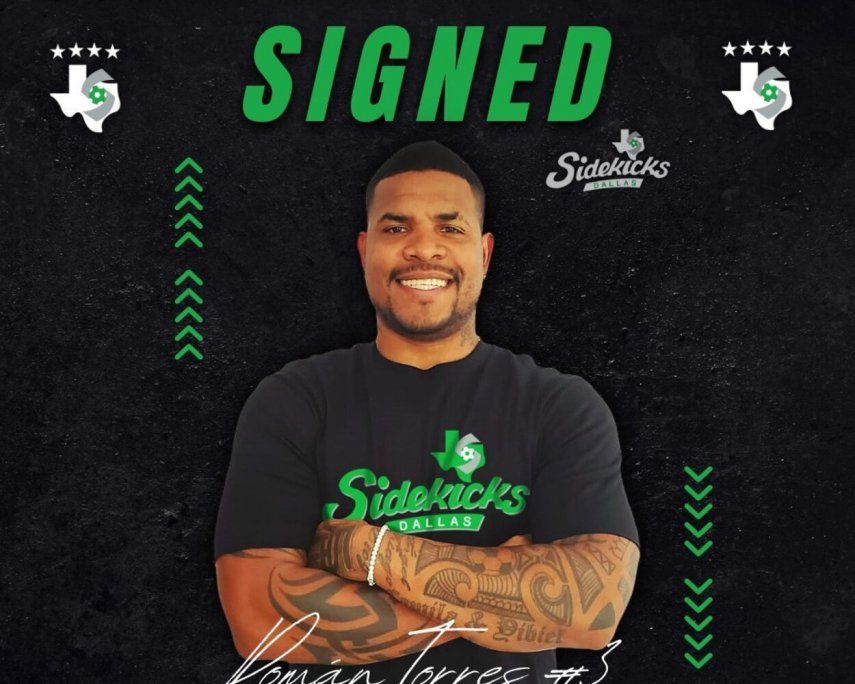 Román Torres marca su primer gol con el Dallas Sidekicks