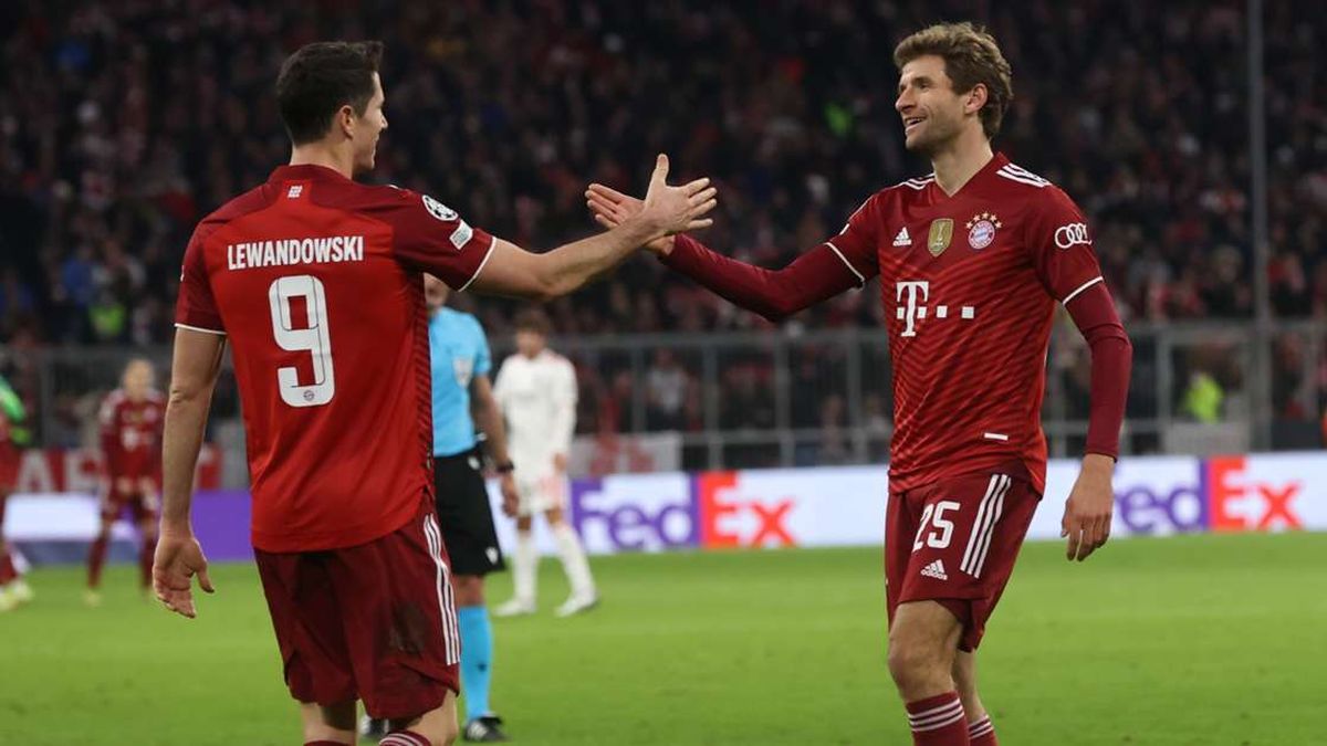 Champions League 2022-23: Thomas Müller le mandó un mensaje a Lewandowski Champions League 2022-23: Thomas Müller le mandó un mensaje a Lewandowski