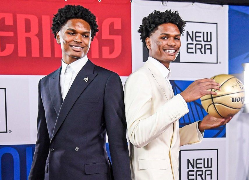 NBA Draft: Amen y Ausar Thompson, los gemelos hacen historia en la ...
